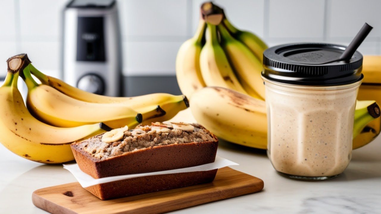 Quick and Easy Banana Recipes - YouTube