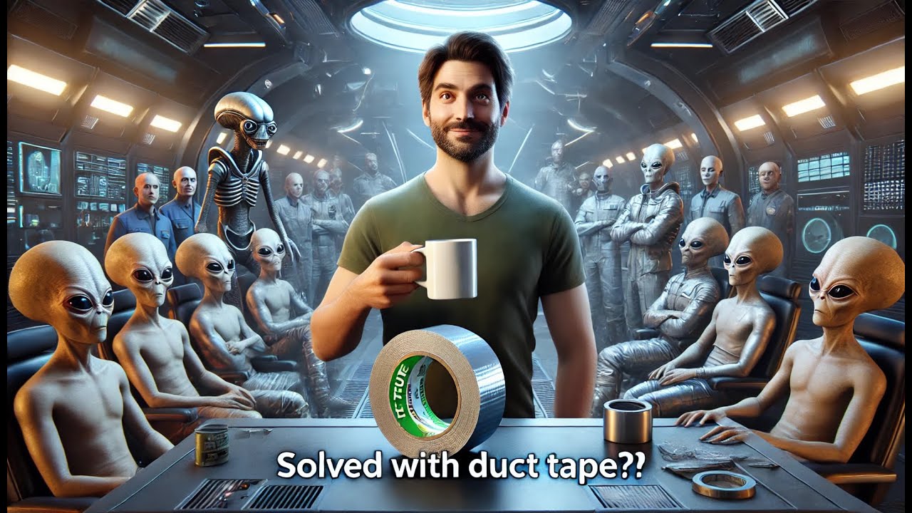 The Human Fix That Shocked the Galaxy: Jake’s Duct Tape Solution Saves ...