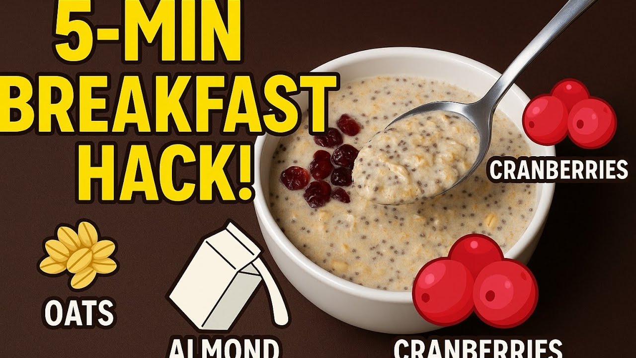 Quick , Easy , Healthy, and Tasty Breakfast | No-Cook Breakfast Bowl ...