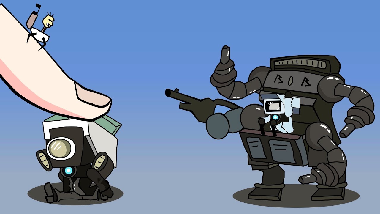 Anime Chibi Skibidi Toilet VS Finger Animation ( 3 episodes ) - YouTube