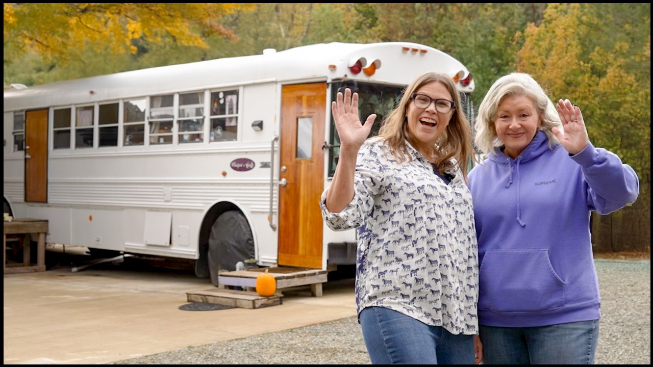 We converted a BUS into our HOUSE & have no regrets! - YouTube