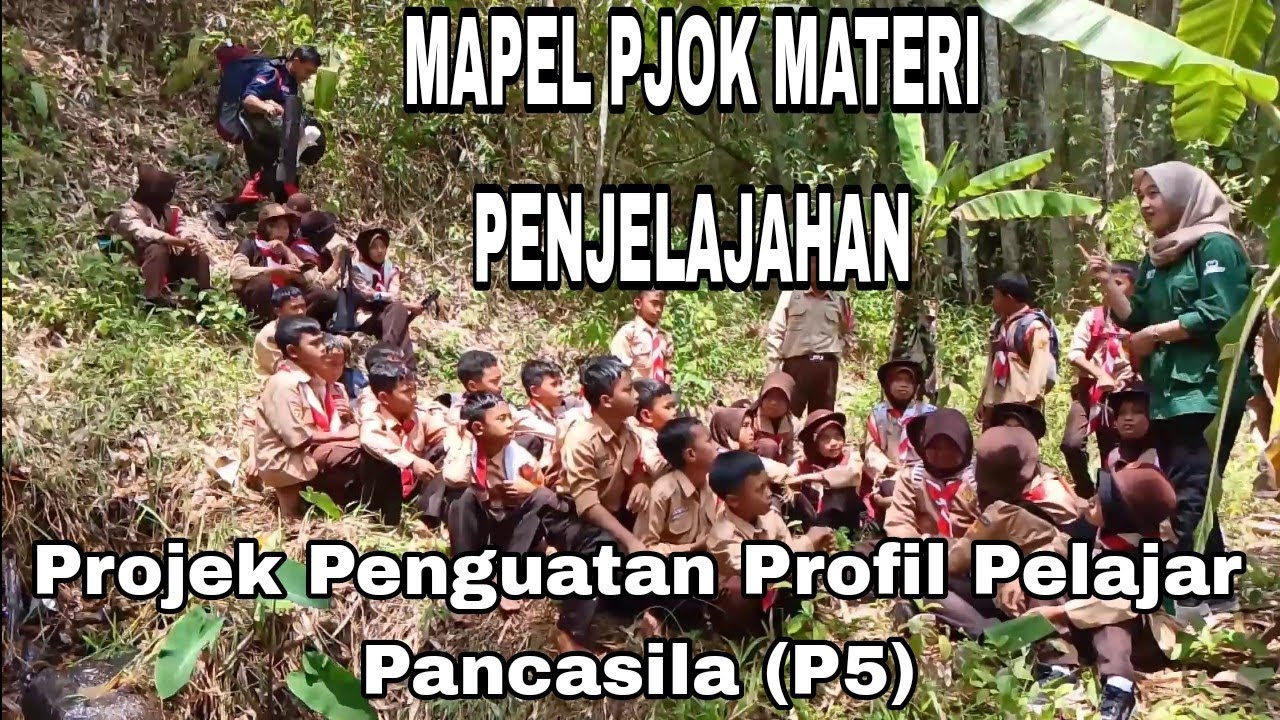 Materi PJOK Hiking / Penjelajahan ke situs Megalith arca manusia purba ...