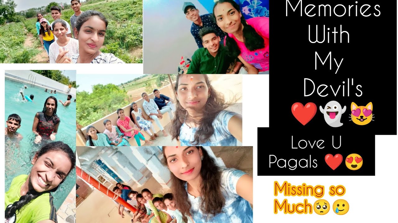 Memories with my devils👻😻 ️I love you so much pagals ️😍missing so much ...