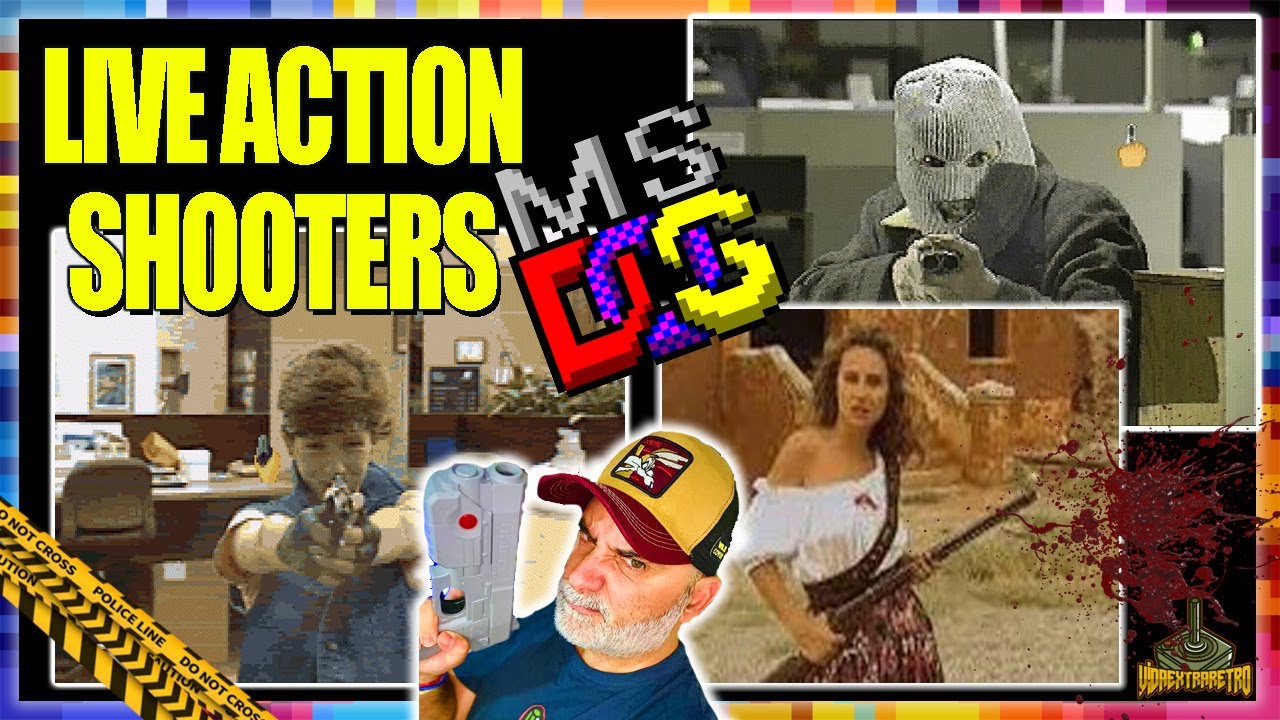 🎬 🔥 100% adrenalina en estos LIVE ACTION SHOOTERS de MS-DOS - YouTube