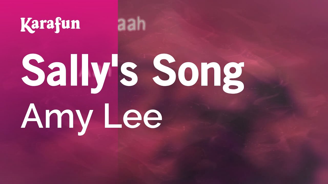 Sally's Song - Amy Lee | Karaoke Version | KaraFun