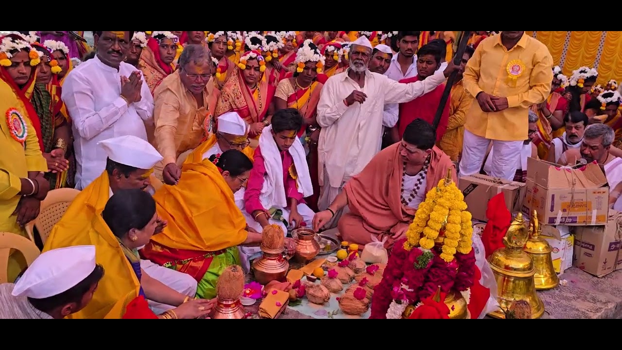 kumbhari Gensiddh maharaj temple jalyatra pooja - YouTube