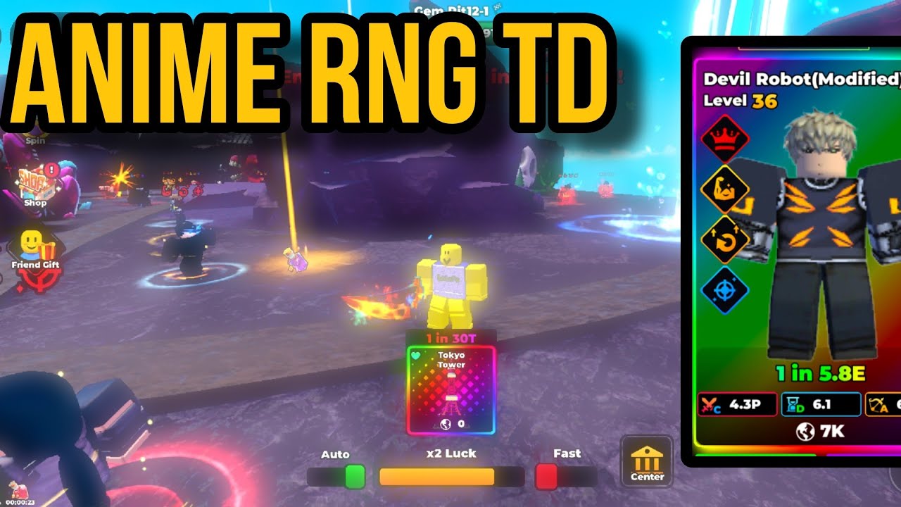 ANIME RNG TD CODES AND MY NEW HEROES, ARTIFACT, ENCHANTS AND MORE - YouTube