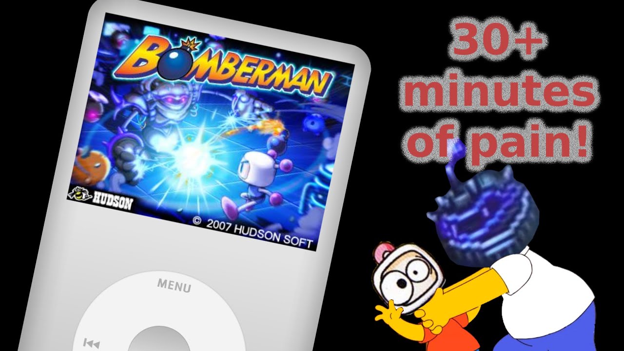 Bomberman (iPod Classic) - Boss Extended + Gameplay - YouTube