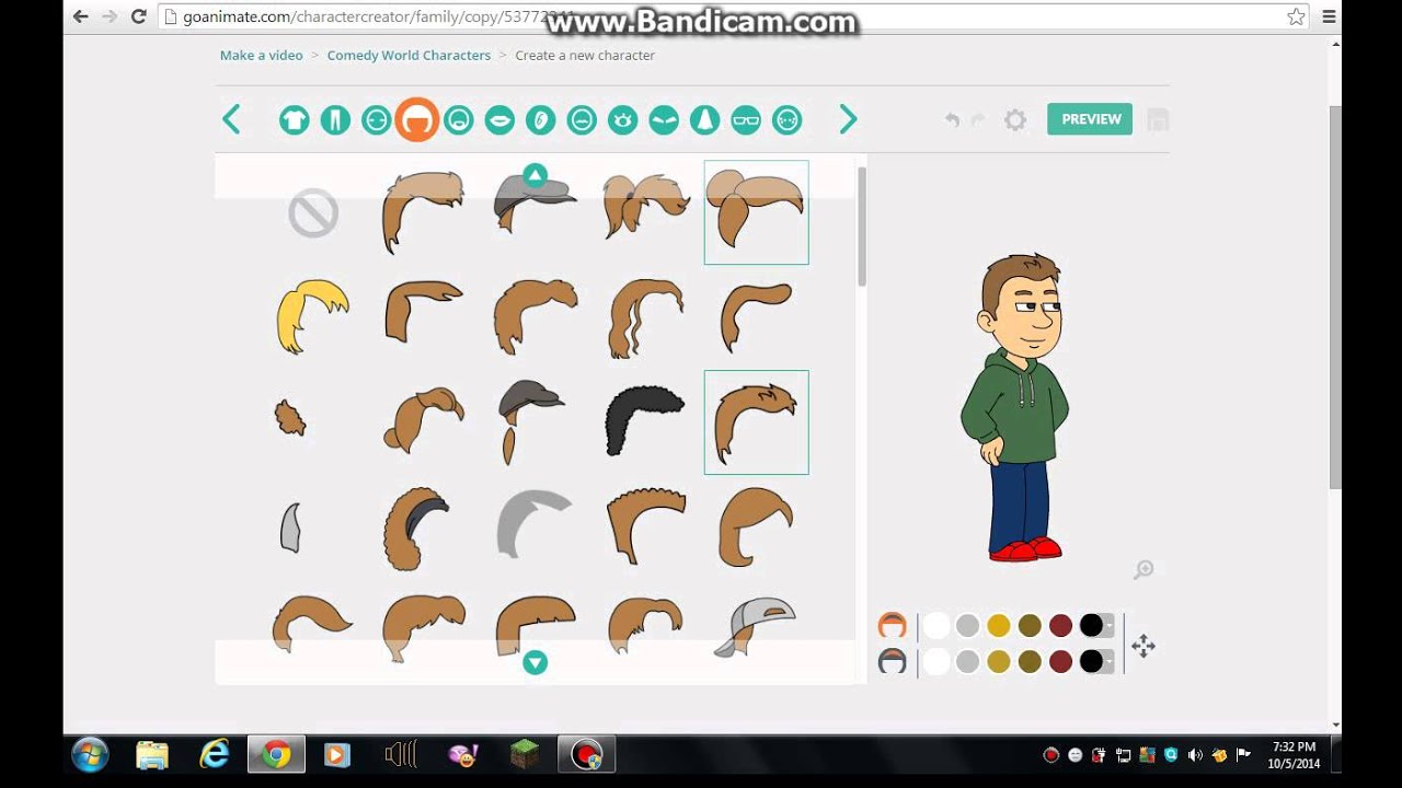 How To Make Caillou's Dad On Goanimate - YouTube