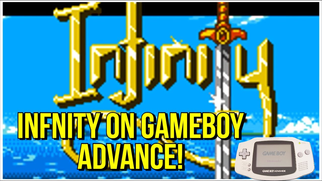 Infinity UNRELEASED Gameboy Color game, Played on a Gameboy Advanced SP ...