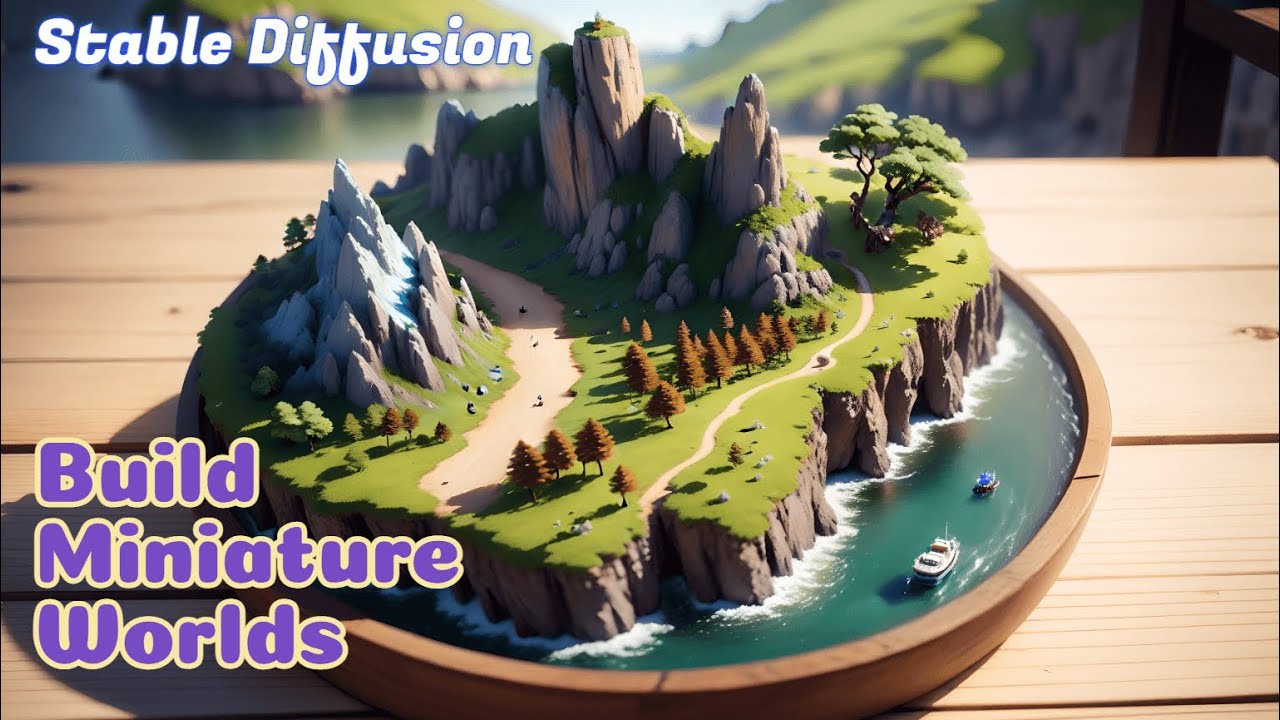 Build Incredible Miniature Worlds in Stable Diffusion #ai - YouTube