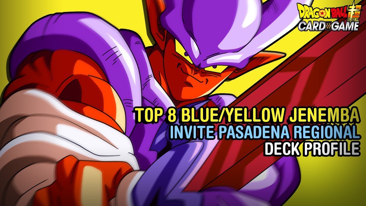 TOP 8 BLUE/YELLOW JANEMBA! Pasadena Invite Regional Deck Profile! - YouTube