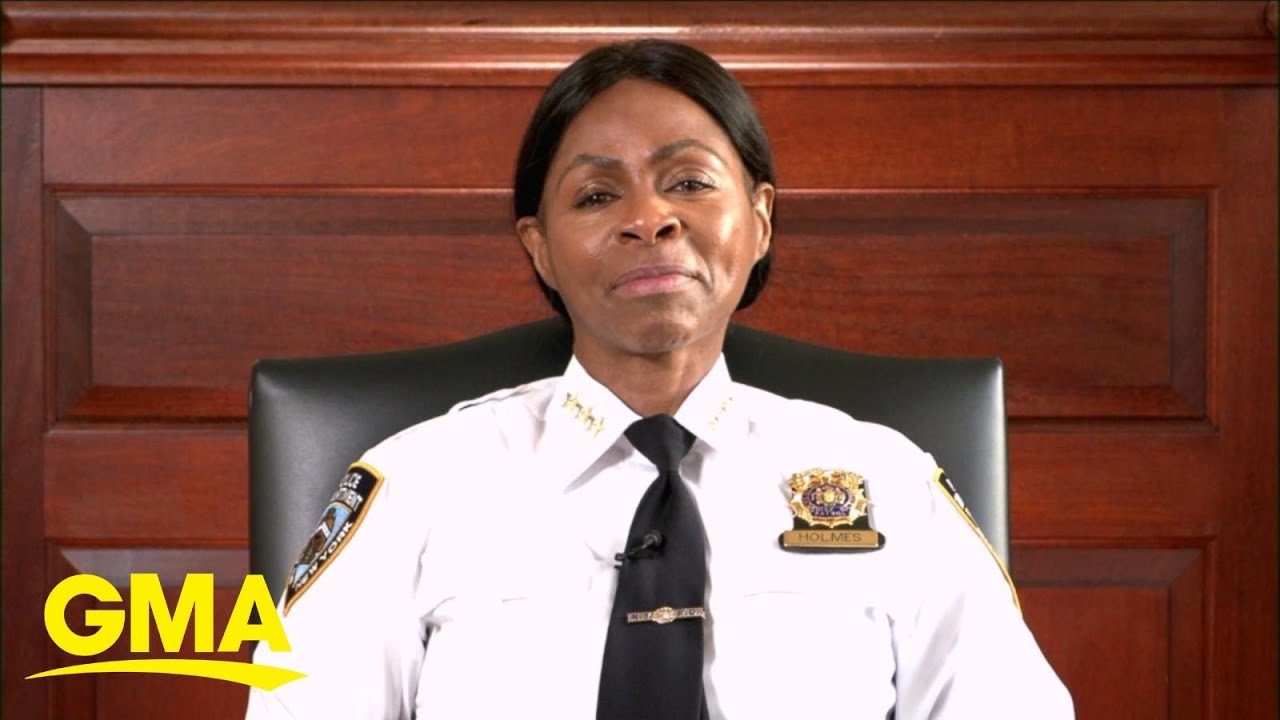 NYPD’s 1st female chief breaking barriers - YouTube