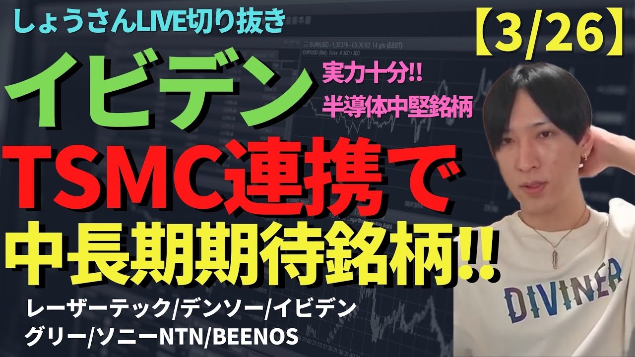 【レーザーテック/デンソー/イビデン/グリー/ソニーグループ/NTN/BEENOS】 - YouTube