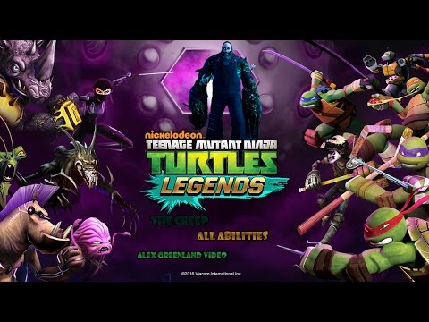 TMNT Legends - The Creep - All Abilities - YouTube