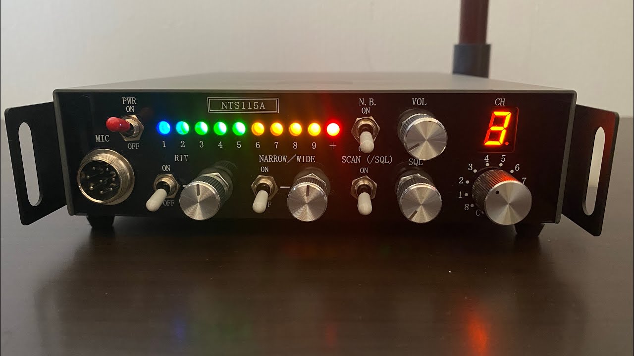 西無線研究所 NTS-115A 動作確認と簡単な操作説明 - YouTube