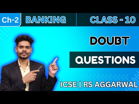 Class 10 maths doubt question from Banking - YouTube