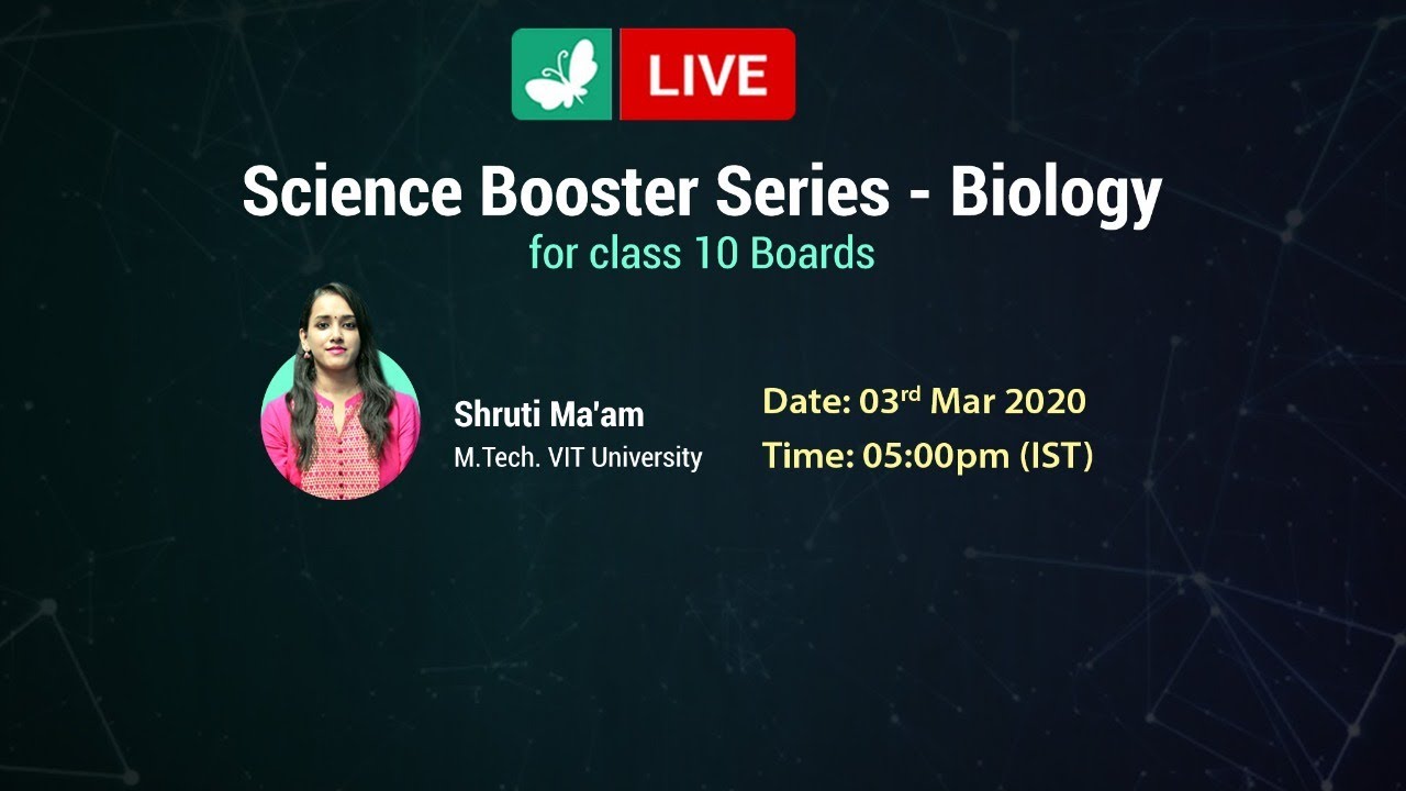 Science Booster Series - Class 10 Biology - YouTube