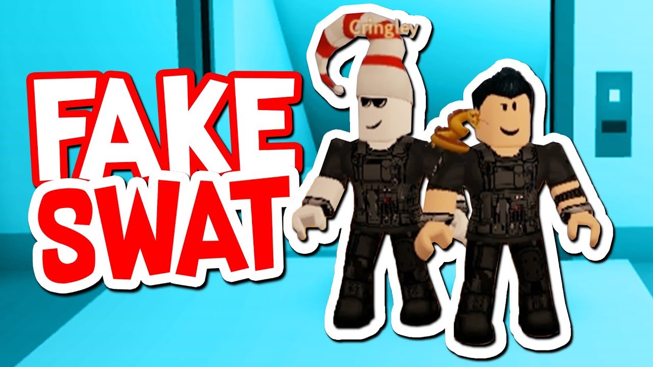 FAKE SWAT TROLLING AS CRIMINALS IN ROBLOX JAILBREAK!! - YouTube
