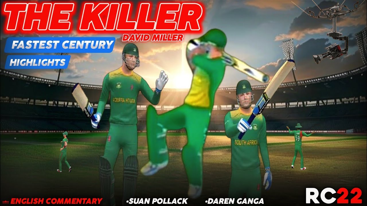 D.Miller The Killer Fastest Century in T20i | Hundred in Just 32 Balls ...