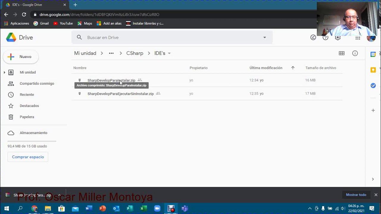 Instalando Sharpdevelop Youtube