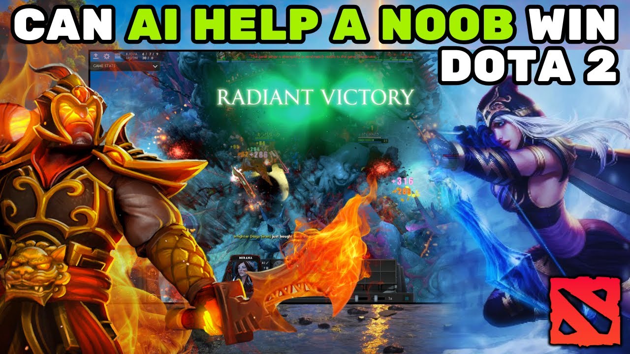 Can Ai help a beginner win a game of Dota 2??? - YouTube