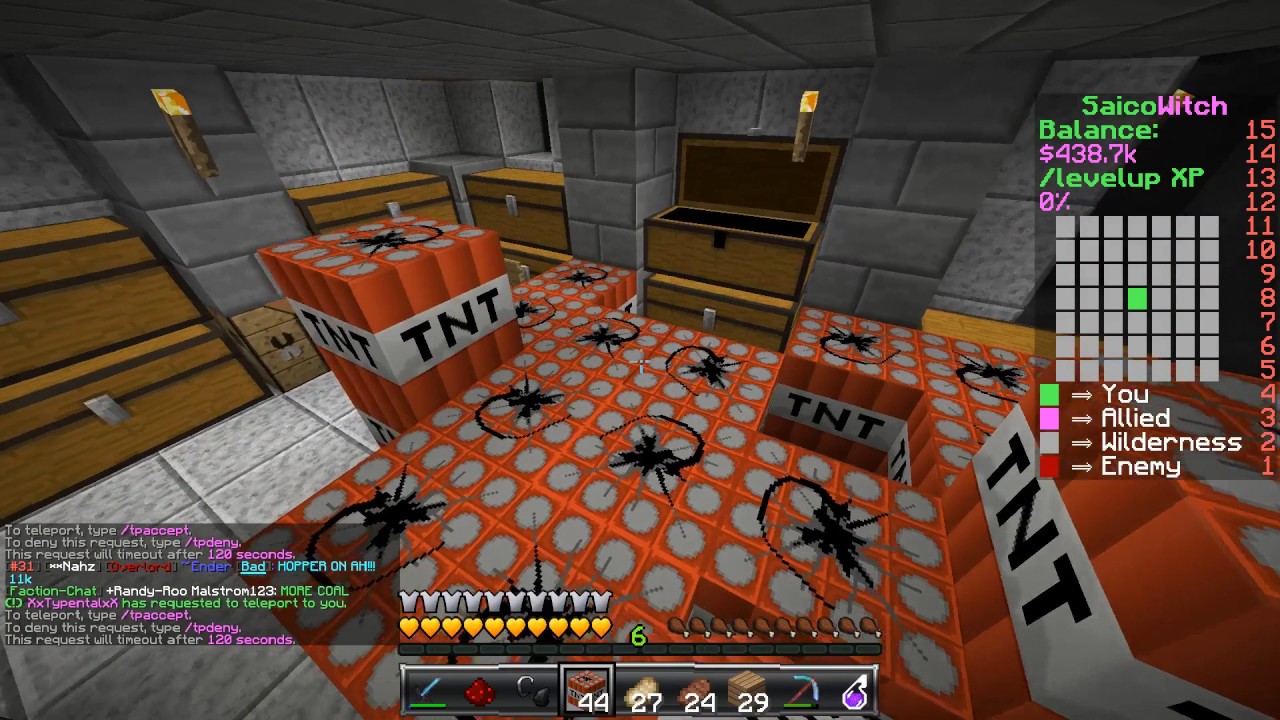 I Raided My Own Base!?! - Minecraft Factions SaicoPvP - Part 3 - YouTube