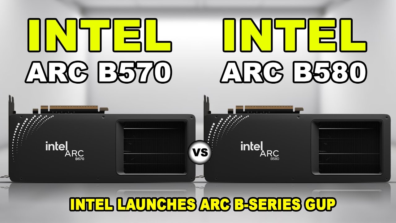Intel Arc B570 vs Intel Arc B580 Graphics Cards | Specs, Price ...