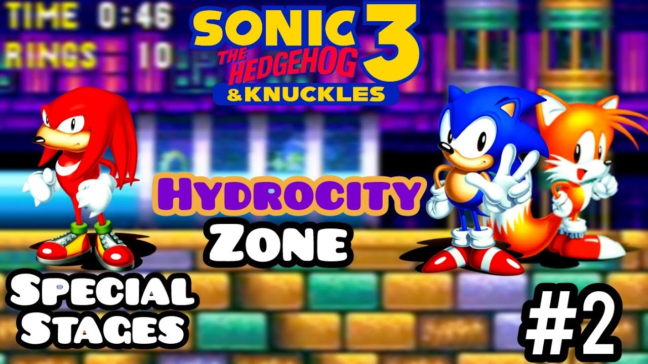 Sonic 3 & Knuckles gameplay : Hydrocity zone - special stage 5 & 6 ...