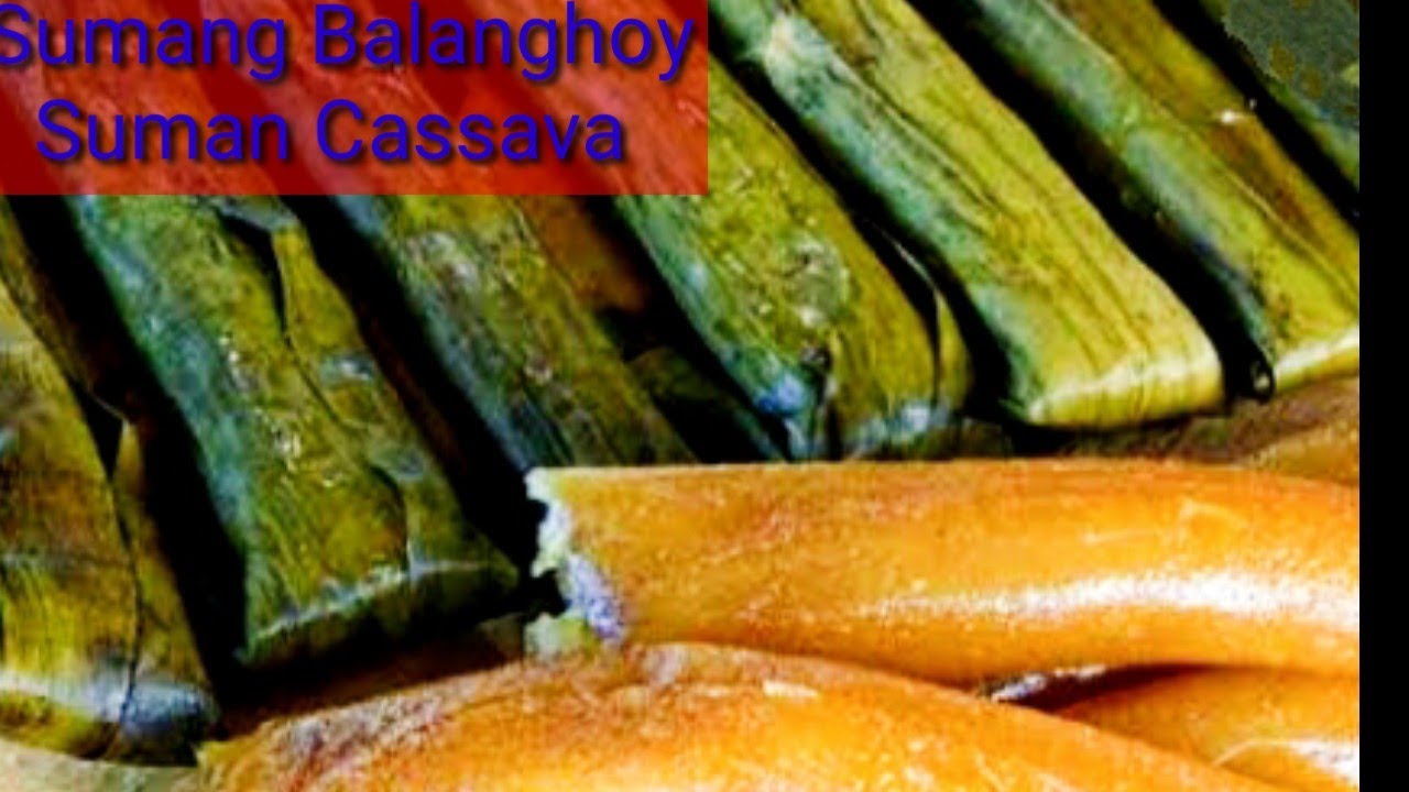Suman Na Kamoteng Kahoy || Suman Cassava || How To Make Sumang ...