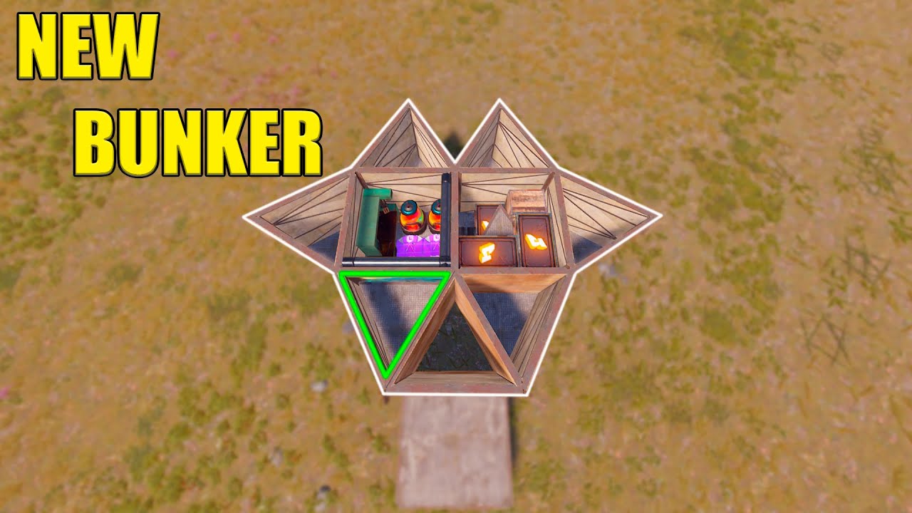 New Bunker Base SOLO DUO | RUST - YouTube