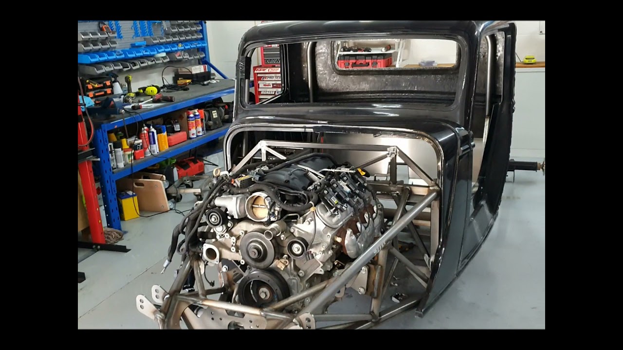 Factory Five 35 Truck Build by Horsepower World Australia Part 1 - YouTube