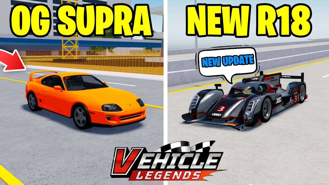The OG Supra Is BACK In Vehicle Legends! (New Update) - YouTube