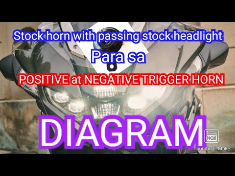 Stock horn and stock headlight passing, positive and negative trigger ...