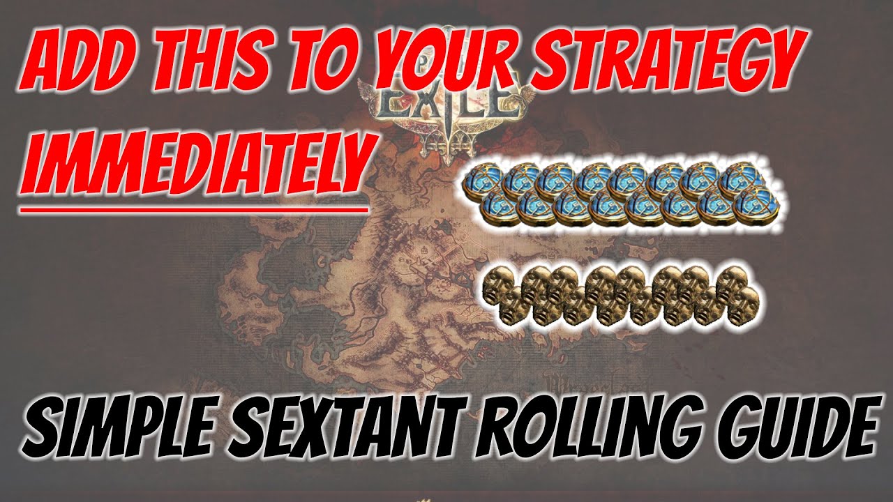POE Crucible - 3.21 - Sextant Rolling Full Guide - STOP falling into ...