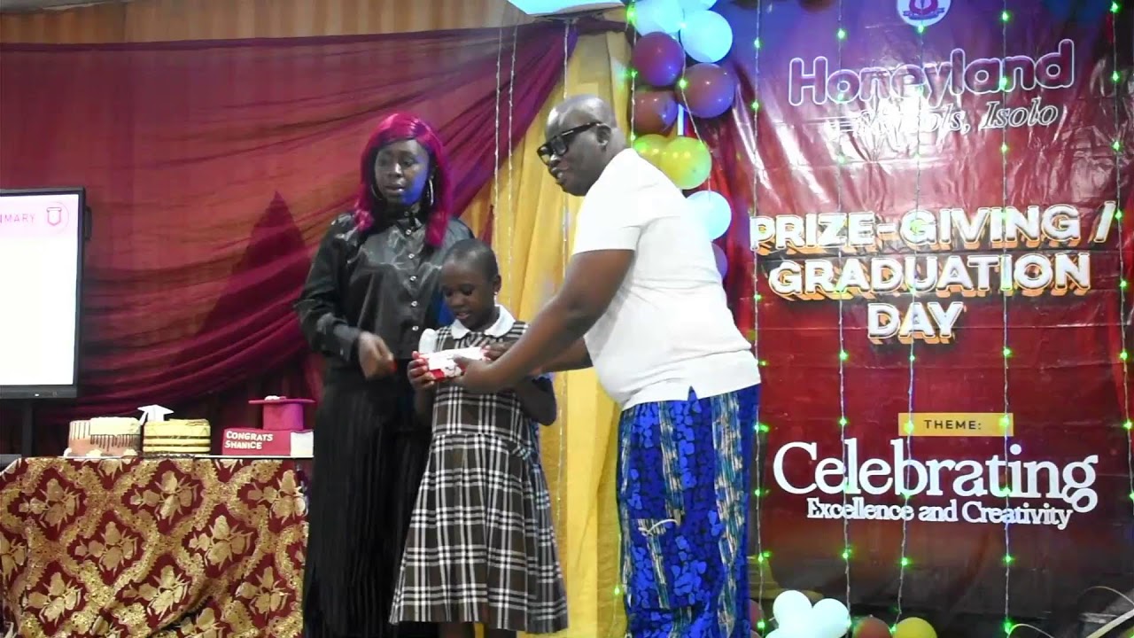 HONEYLAND SCHOOL, ISOLO PRIZE-GIVING DAY 2025 CEREMONY - YouTube