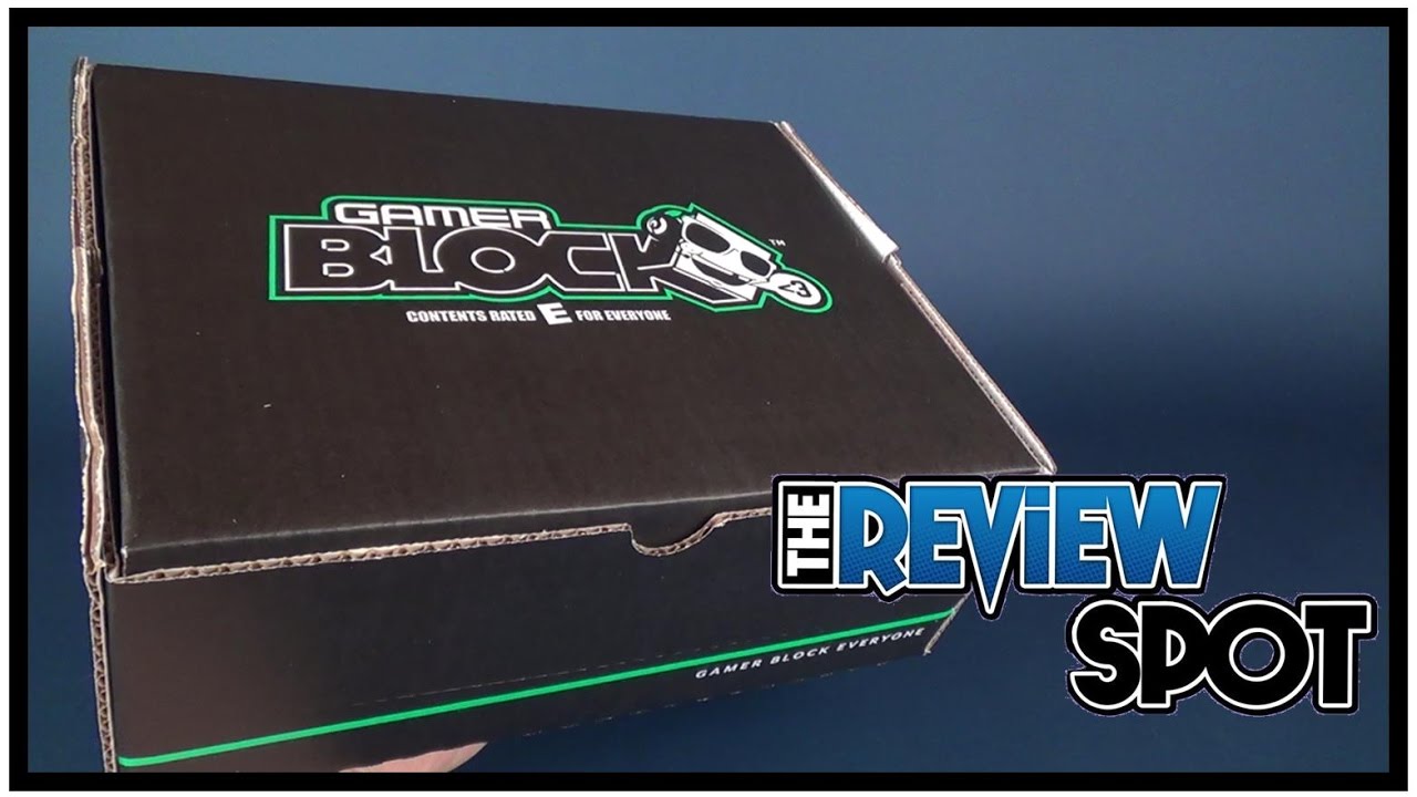 Subscription Spot | Gamer Block E For Everyone April 2017 UNBOXING ...