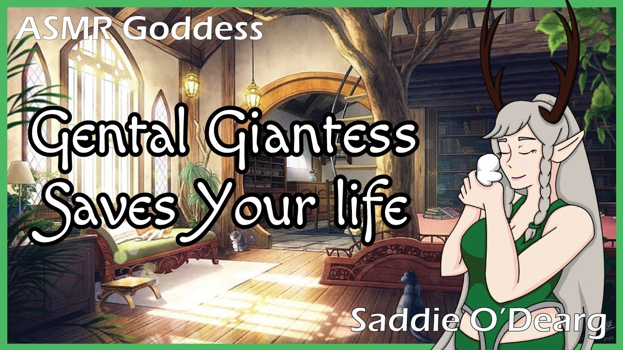 F4A| Gentle Giantess Saves Your Life| #asmr | #wholesome |#goddess | # ...