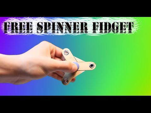 DIY Hand fidget Spinner Toy 'using icecream sticks' - YouTube
