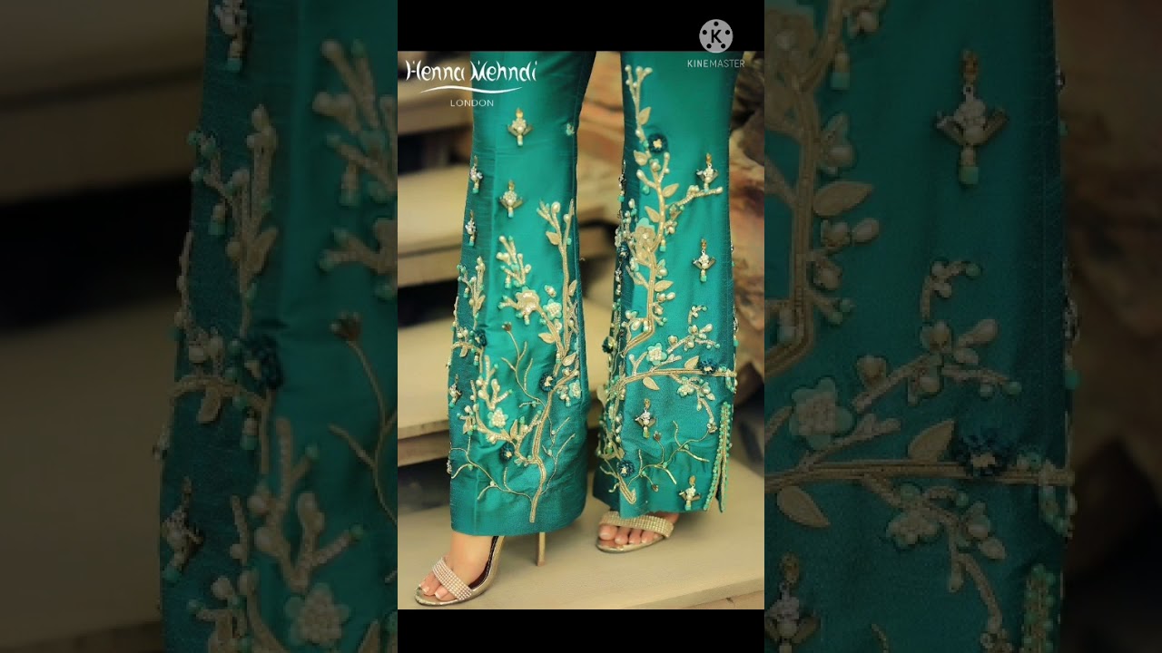 beautiful trouser designs ideas party and casual wear - YouTube