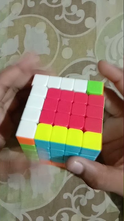 Cube in a cube pattern on 5x5 cube - YouTube