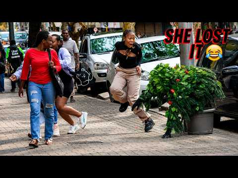 Bushman prank: BUSHMAN CAME OUT OF NOWHERE! 🌿😱😂