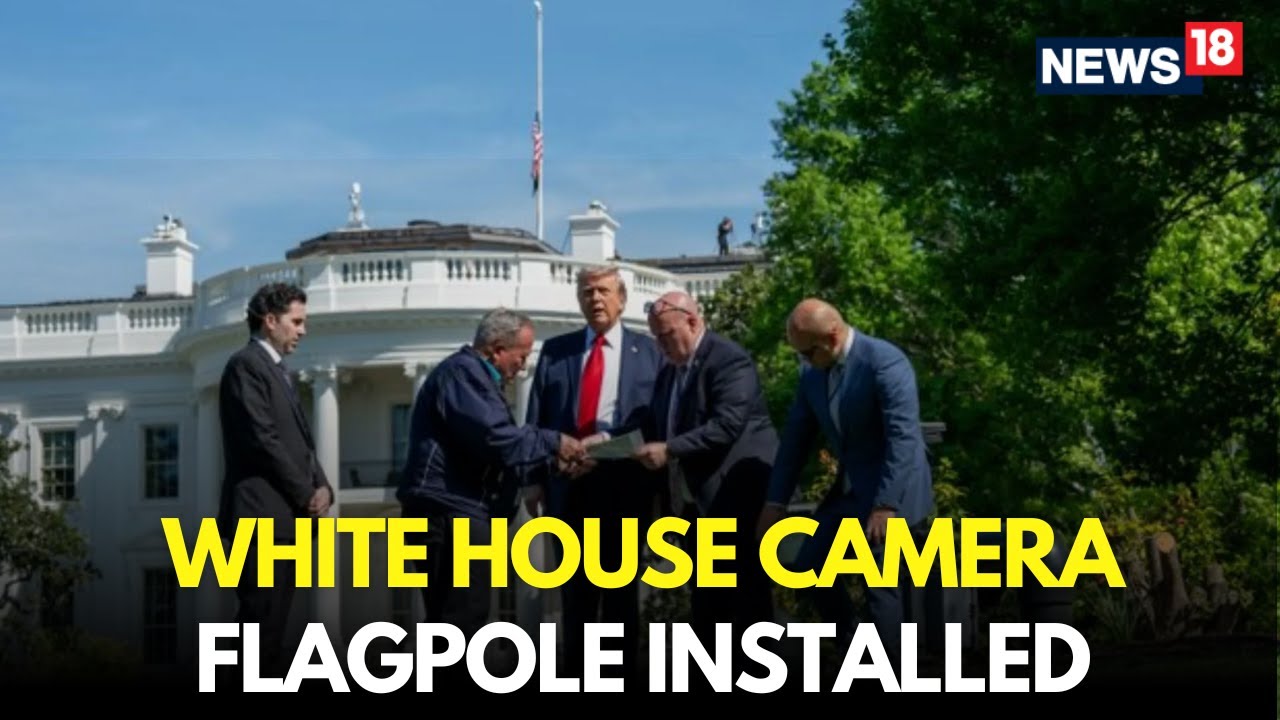 LIVE | White House Camera Flagpole Installed | White House LIVE ...