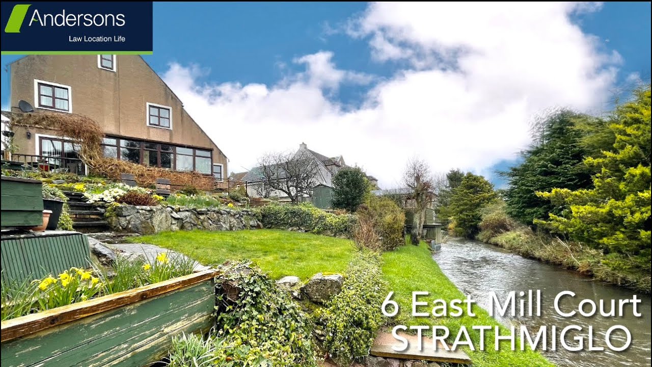6 East Mill Court, Strathmiglo - YouTube