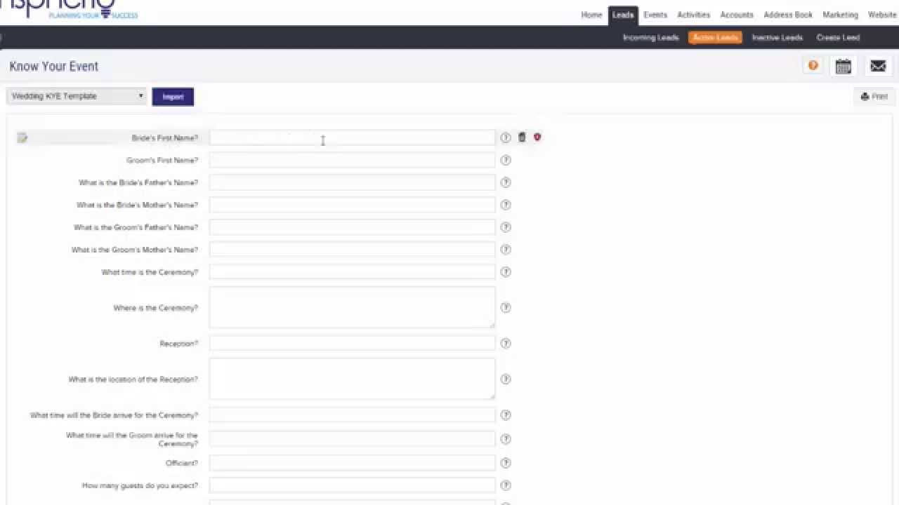 KYE Form & Import - Inspherio - YouTube