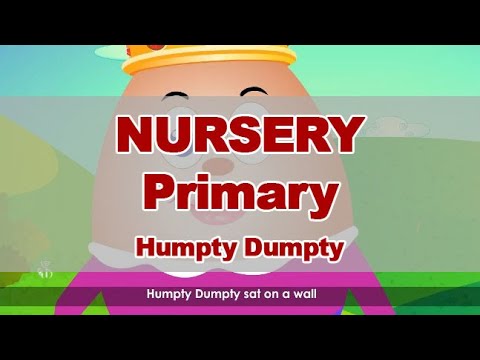 Humpty Dumpty | Pre-Primary | Nursery Rhymes | English - YouTube