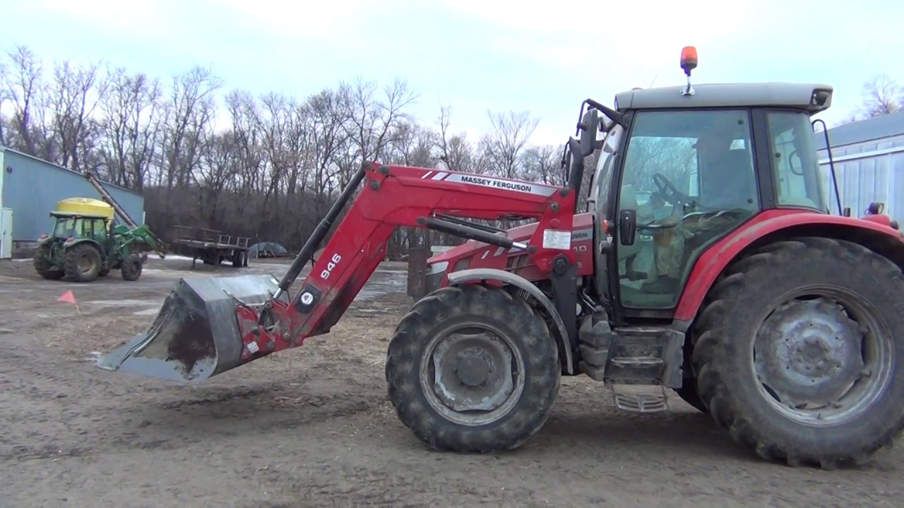 2013 Massey Ferguson 5610 Dyna-4 MFWD W/946 Loader ON ZIELSDORFS FEB ...