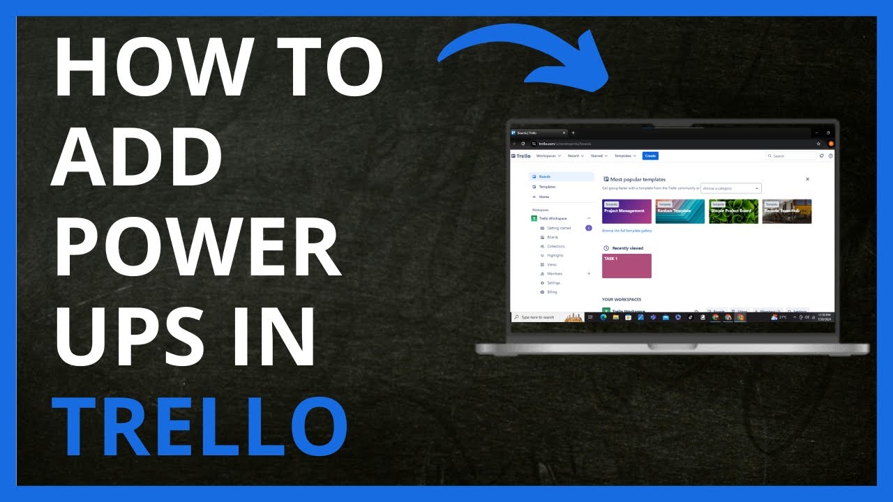 How To Add Power Ups in Trello in 2024 - YouTube