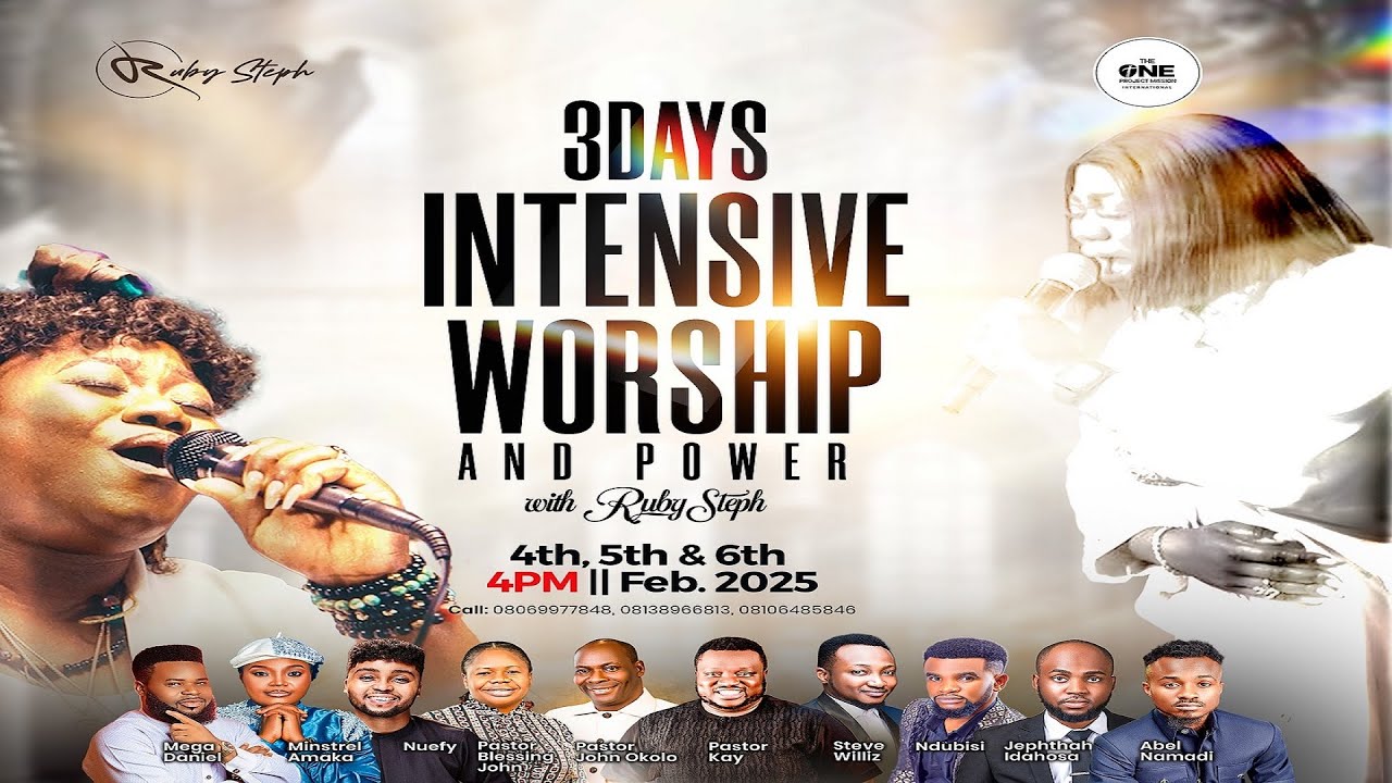 Live worship Session with Ruby Steph | 3 Days Intense Worship and Power ...