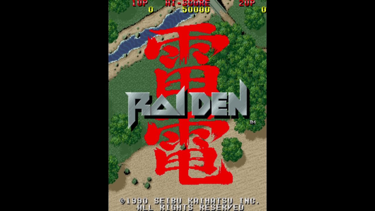 Raiden Arcade Game, Seibu Kaihatsu 1990, Longplay - YouTube